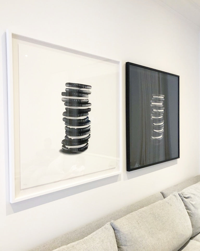 Stacked (White) | Limited Edition Print | Erin Rothstein – Art by Erin ...