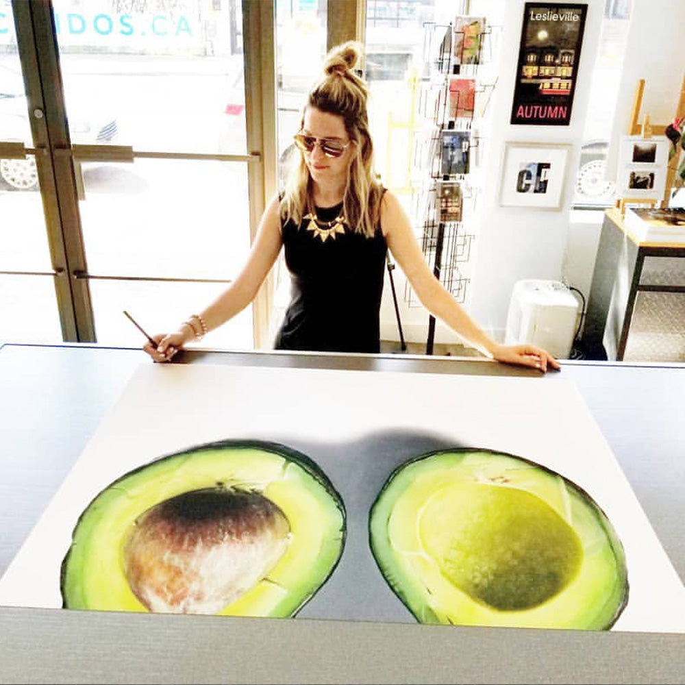 Avocado | Limited Edition Print | Erin Rothstein – Art by Erin Rothstein