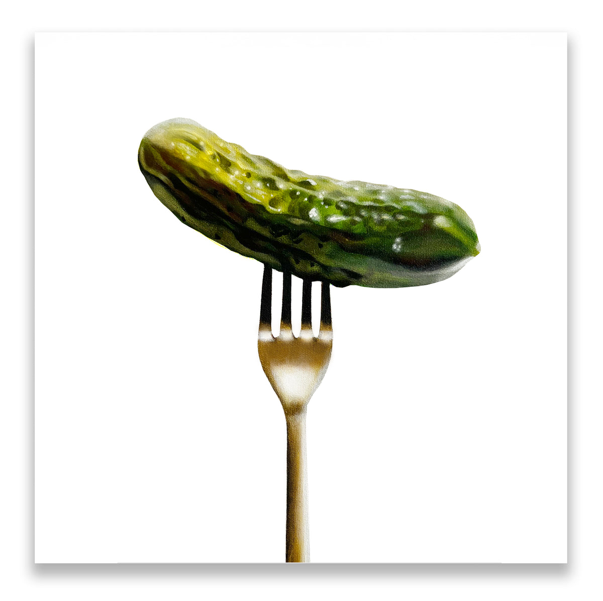 KOSHER DILL (Original) | Original Painting | Erin Rothstein – Art by ...